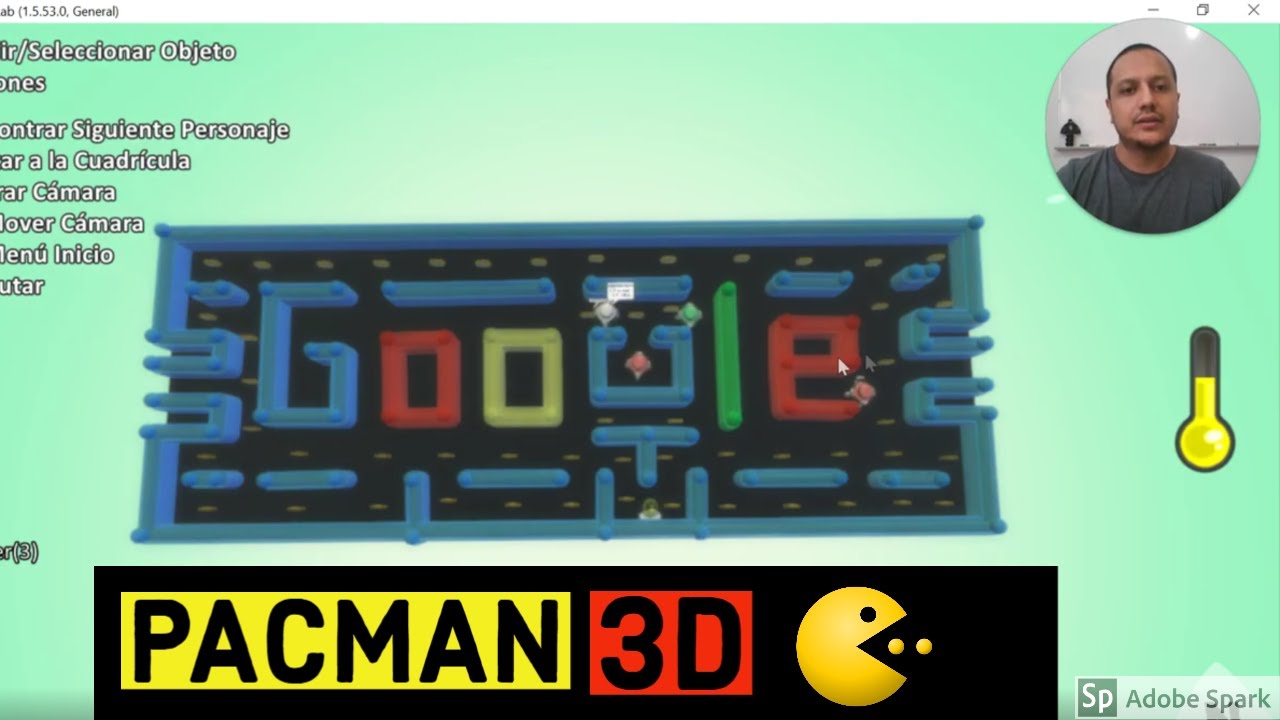 Pacman 3D versión Google con Kodu Game Lab (Paso a Paso) - YouTube