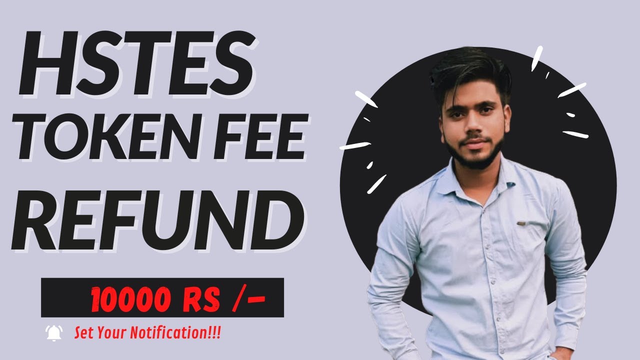 TOKEN FEE REFUND IN HSTES 2021 ADMISSION WITHDRAW PROCESS @Raghavzone ...