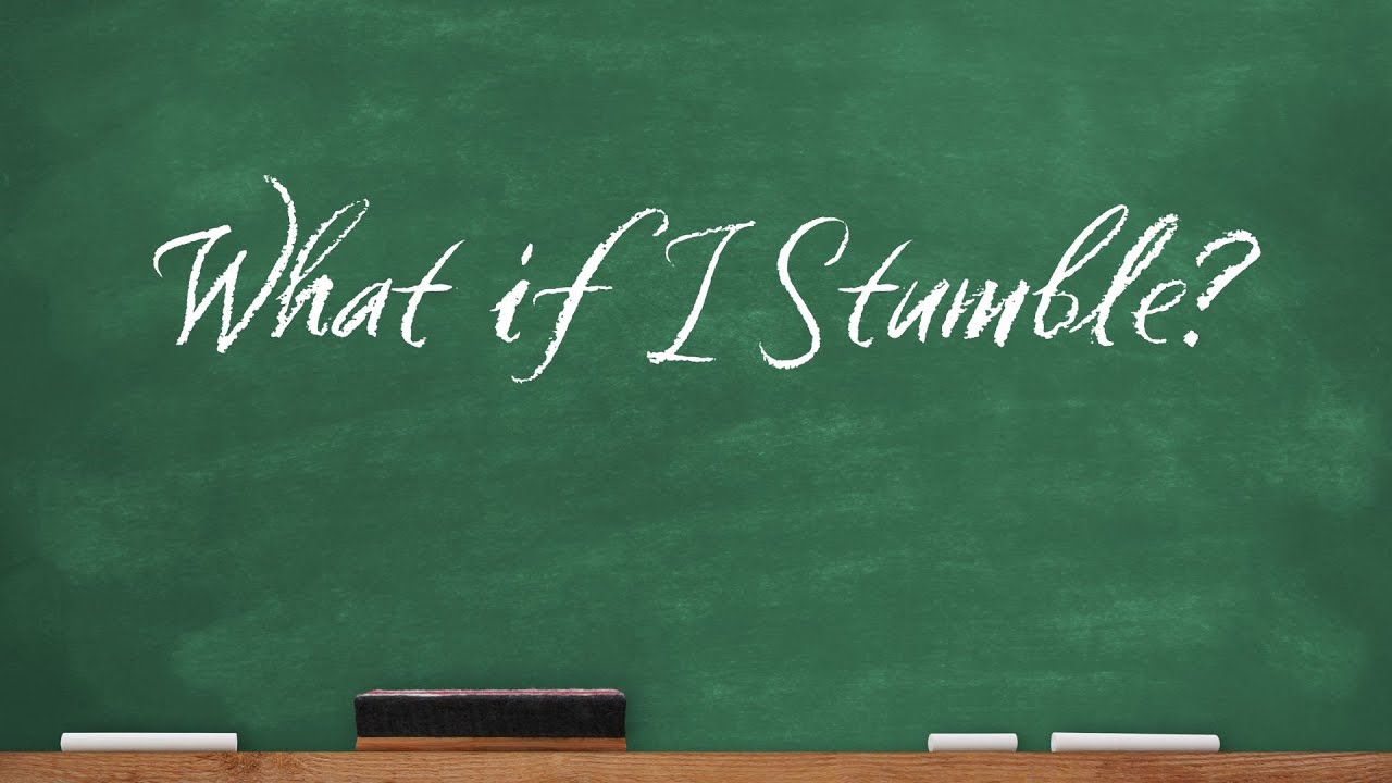 February 26, 2023 Sermon, What if I Stumble - YouTube