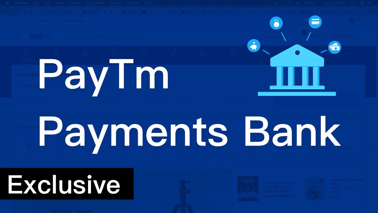 First Look: PayTm Payments Bank! - YouTube