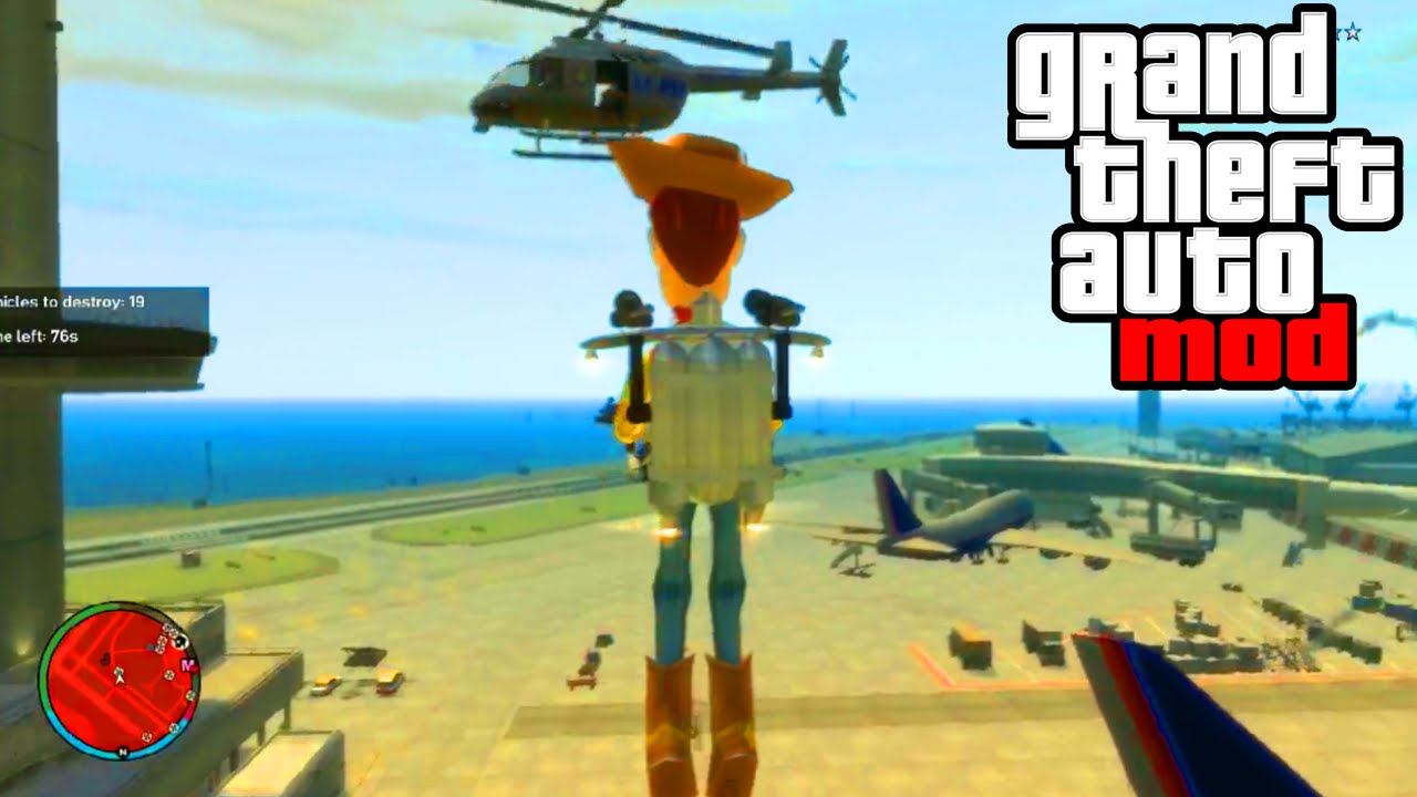 "JETPACK RAMPAGE MOD" - GTA PC Modding & Jetpack Gameplay (GTA IV Mods ...