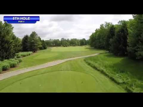 Sandy Pines Golf Course - DeMotte, IN - Hole 5 - YouTube