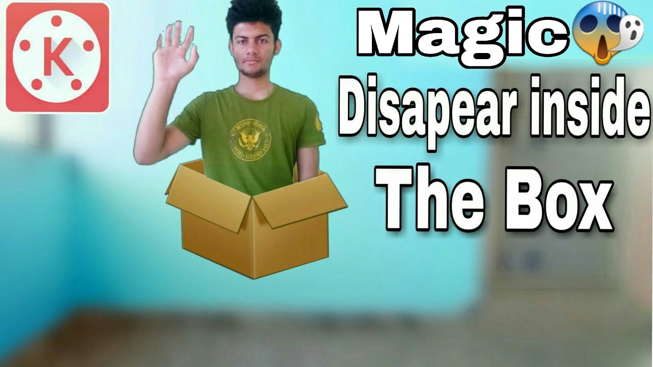 Disappear inside Box Effect with kinemaster Pro - YouTube