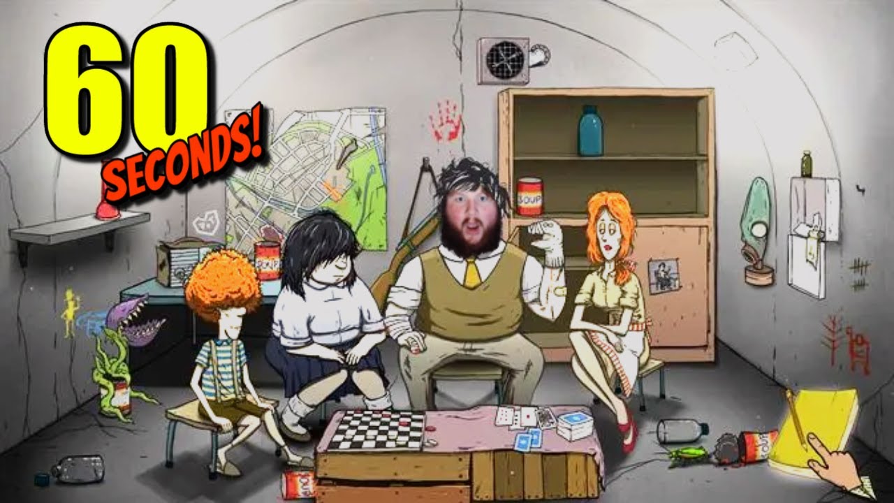 PLAYING 60 SECONDS [I Need FOOD] 😂 - YouTube