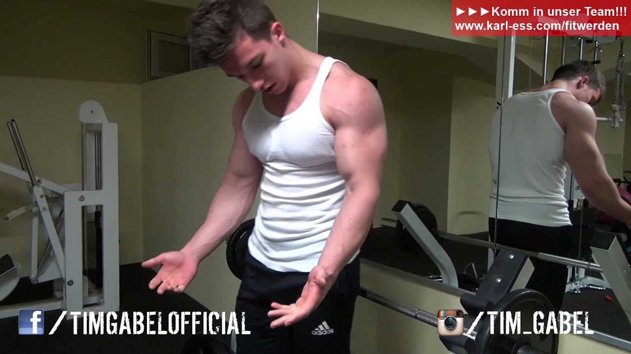 Oberarmtraining - Bizepstraining - Trainingstipps für einen großen Bizeps - Tim Gabel - YouTube