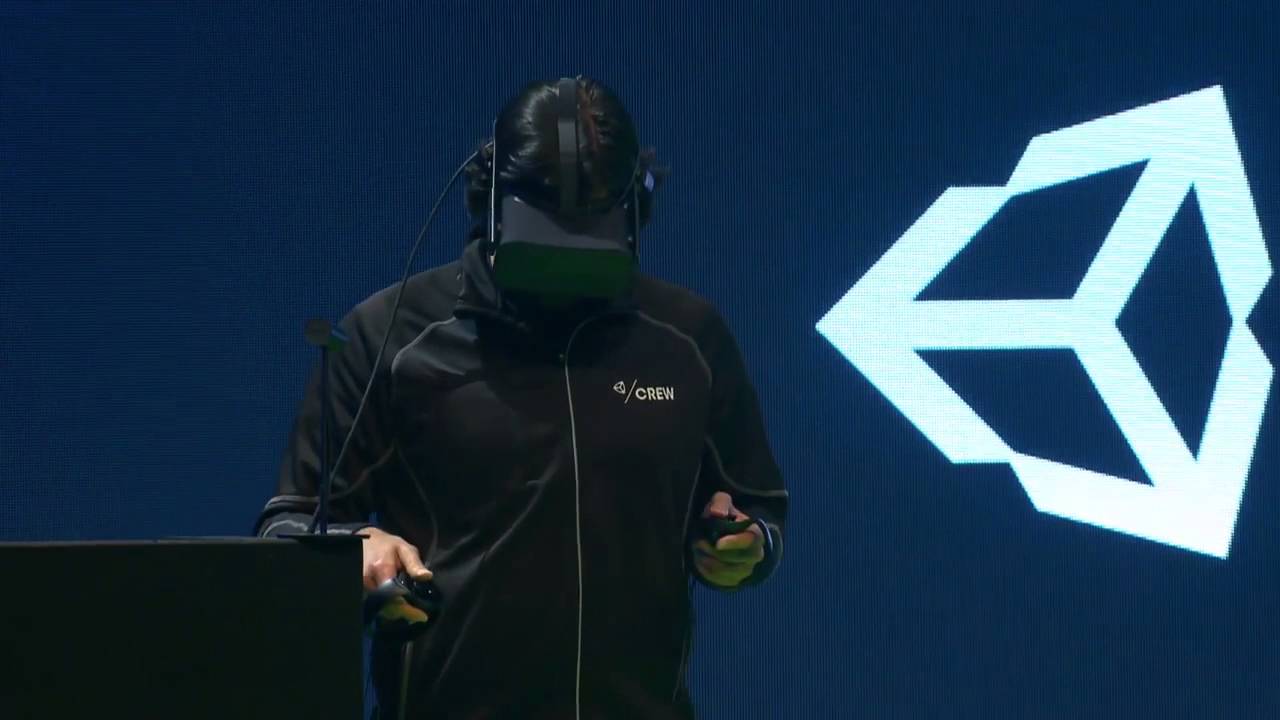 Unity's VR Editor Demo - Unite Europe 2016 - YouTube