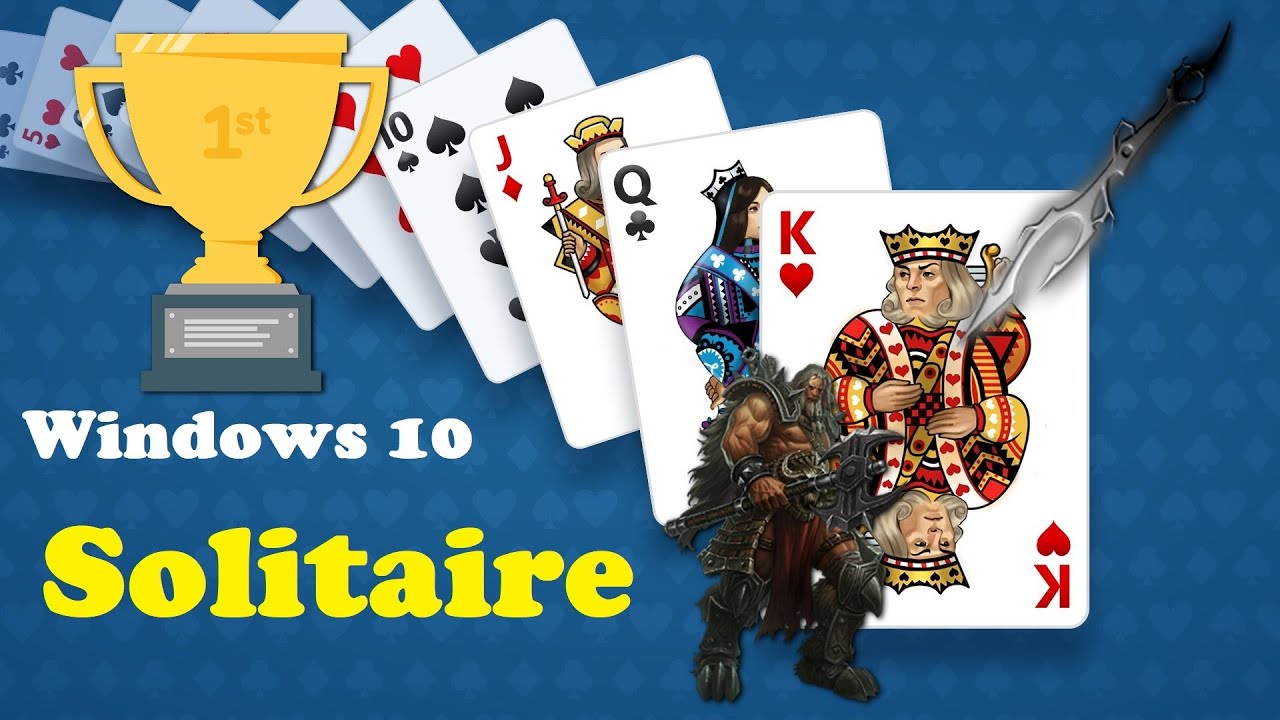 Microsoft Windows 10 Classic Solitaire 2020 Game 2 - YouTube