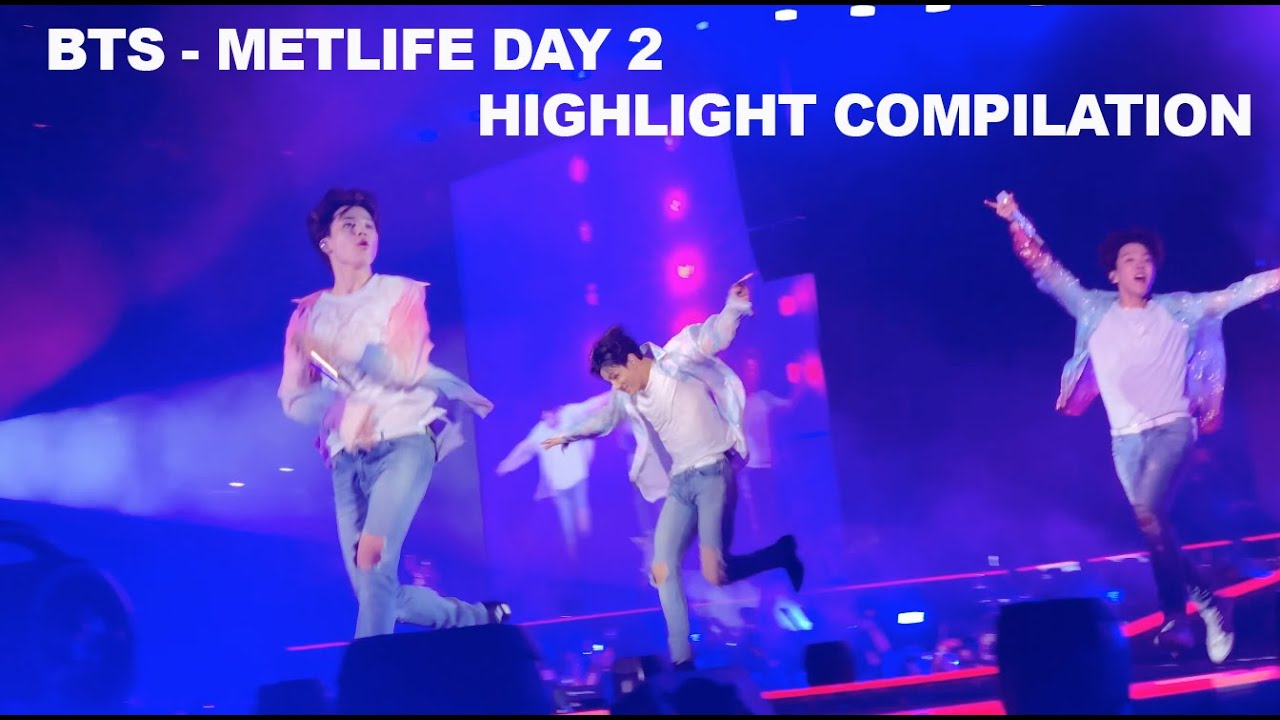 190519 - METLIFE DAY 2 'HIGHLIGHT COMPILATION' - BTS 방탄소년단 - Speak ...