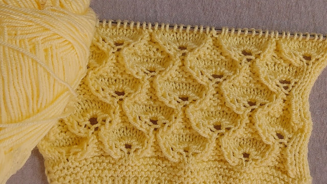 New Knitting Pattern | Easy And Simple | Knitting tutorial - YouTube