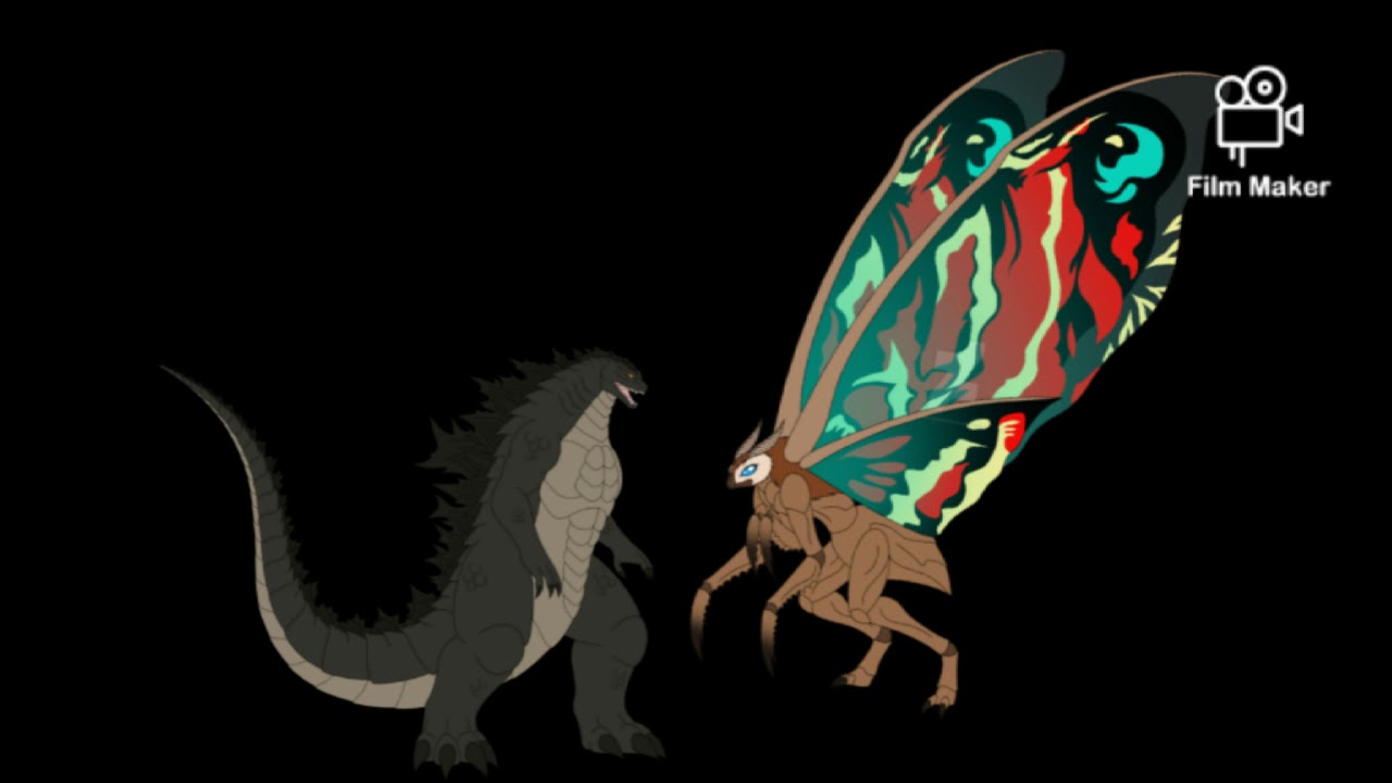 legendary godzilla and legendary mothra sings i want to live - YouTube