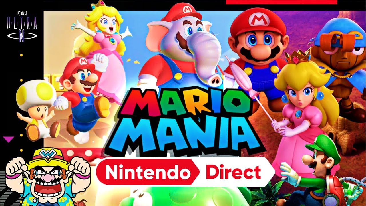 #75 A Mario Mania chegou a Nintendo Direct | Podcast Nintendo - YouTube