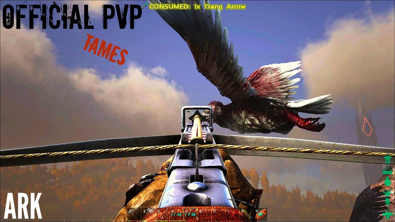 FIRST MAJOR LAND/AIR MOUNTS - Tips For Official (E5) - ARK Survival ...