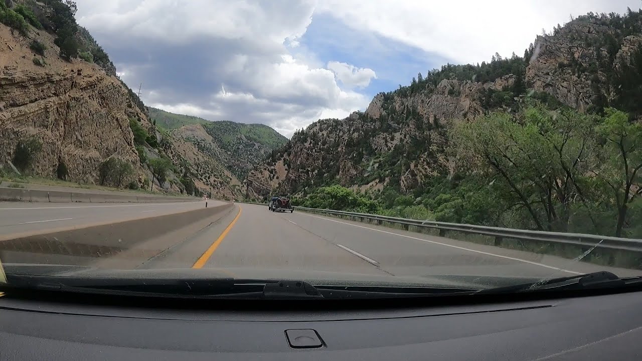 Driving Through Mountains - YouTube