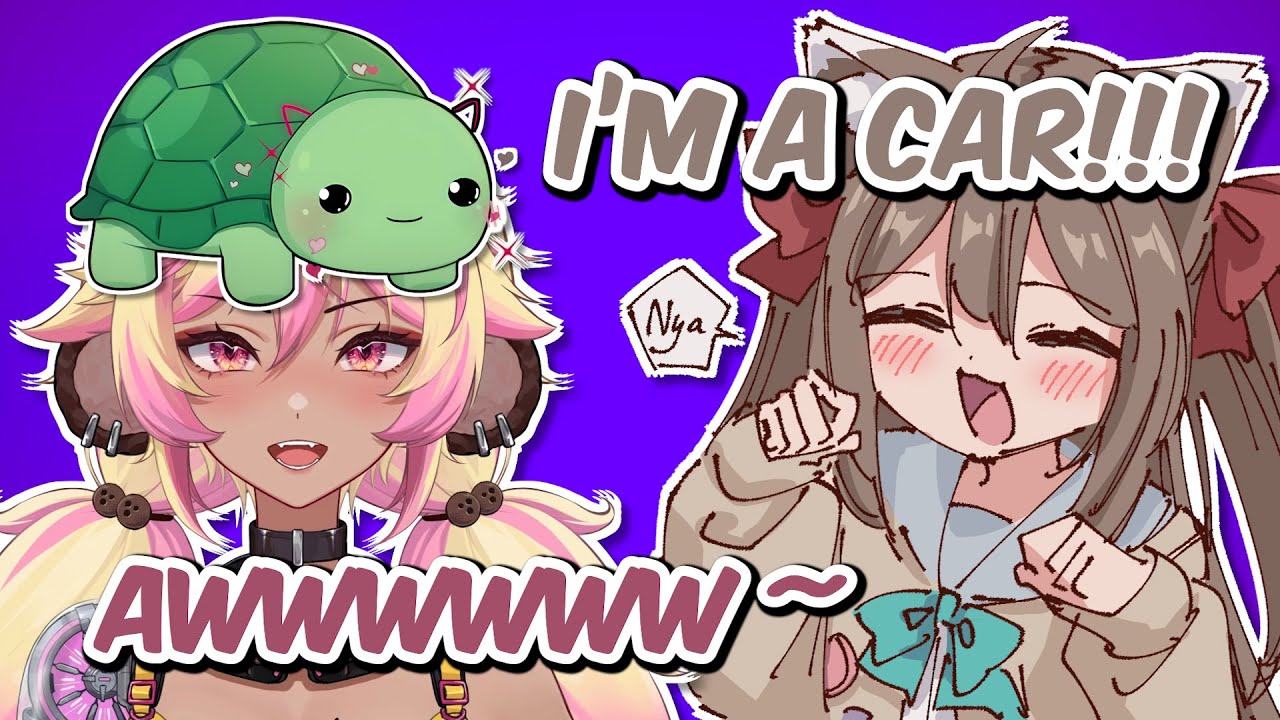 Neuro doing car noises and it's so cute !!! - YouTube