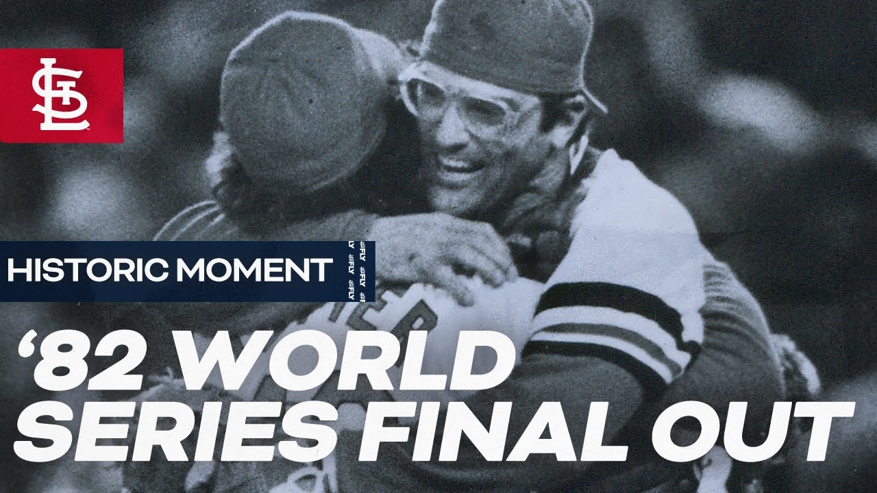 1982 World Series Final Out - YouTube