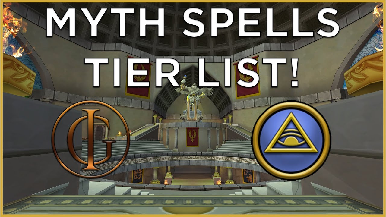 Wizard101 Myth Spells TIER LIST! - YouTube