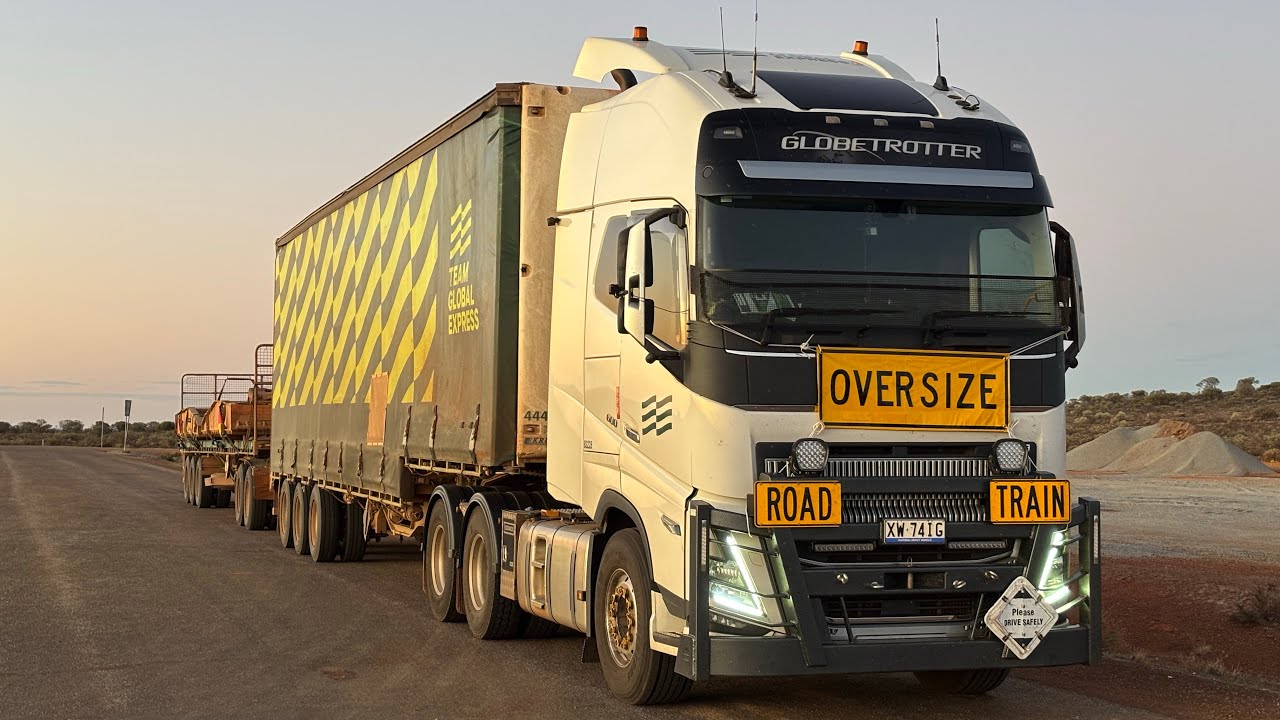 Double Trouble: Extreme Road Trains to Perth Part one - YouTube