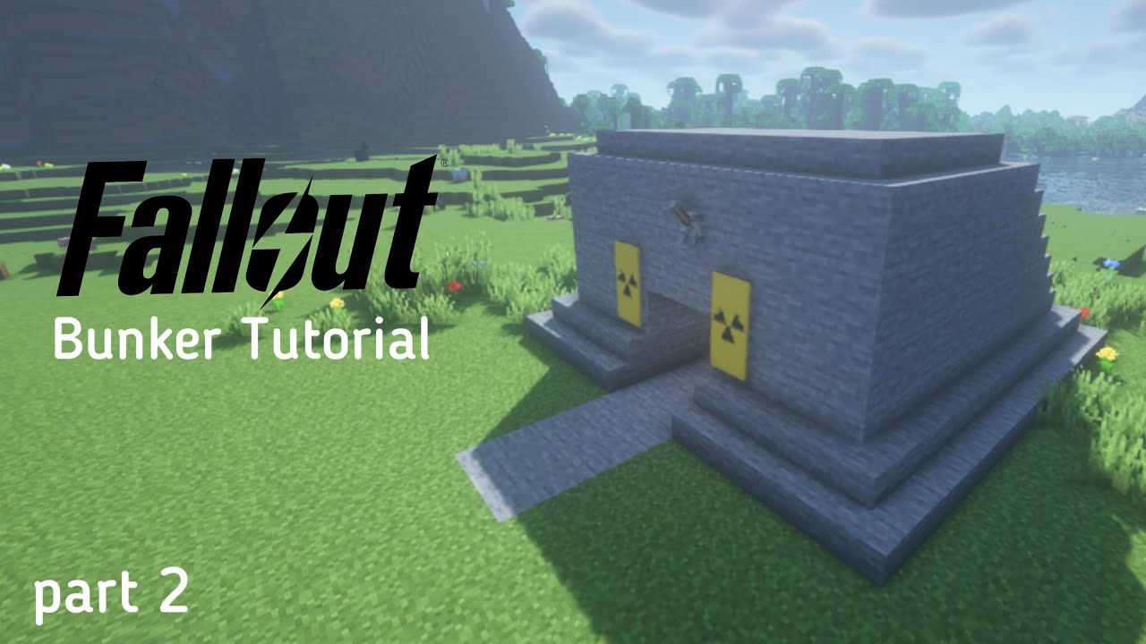 I Built A FALLOUT BUNKER! (Part 2) - YouTube