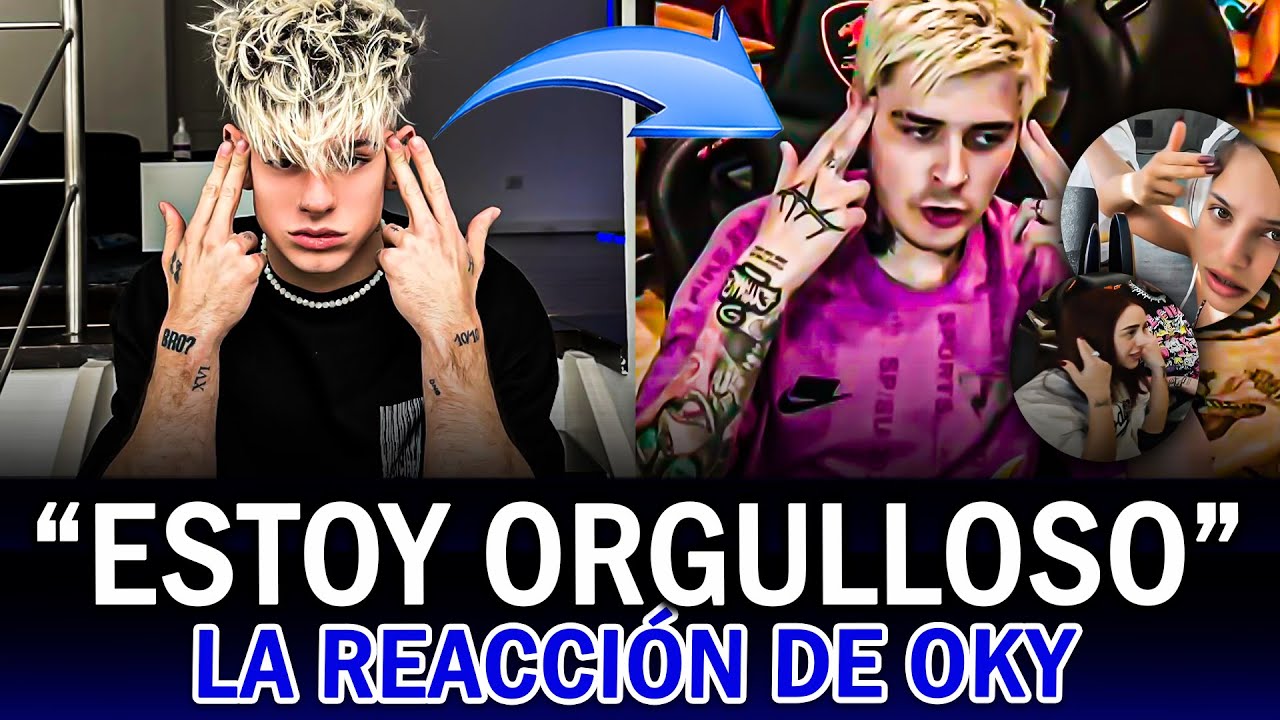 STREAMERS y ARTISTAS se RÍEN del GESTO de OKY y así REACCIONÓ: "El meme ...