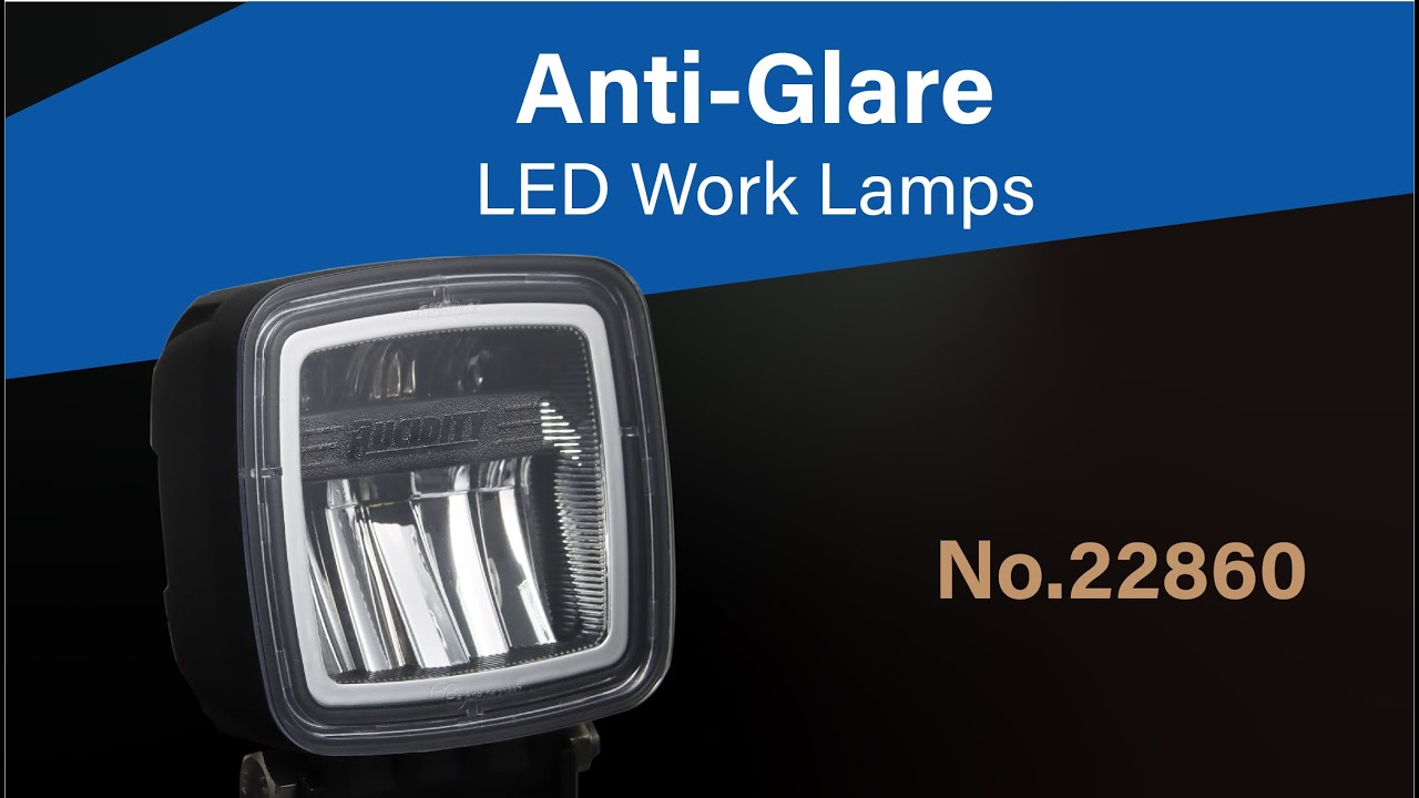 Lucidity Anti-Glare LED Work Lamp NO.22860 - YouTube