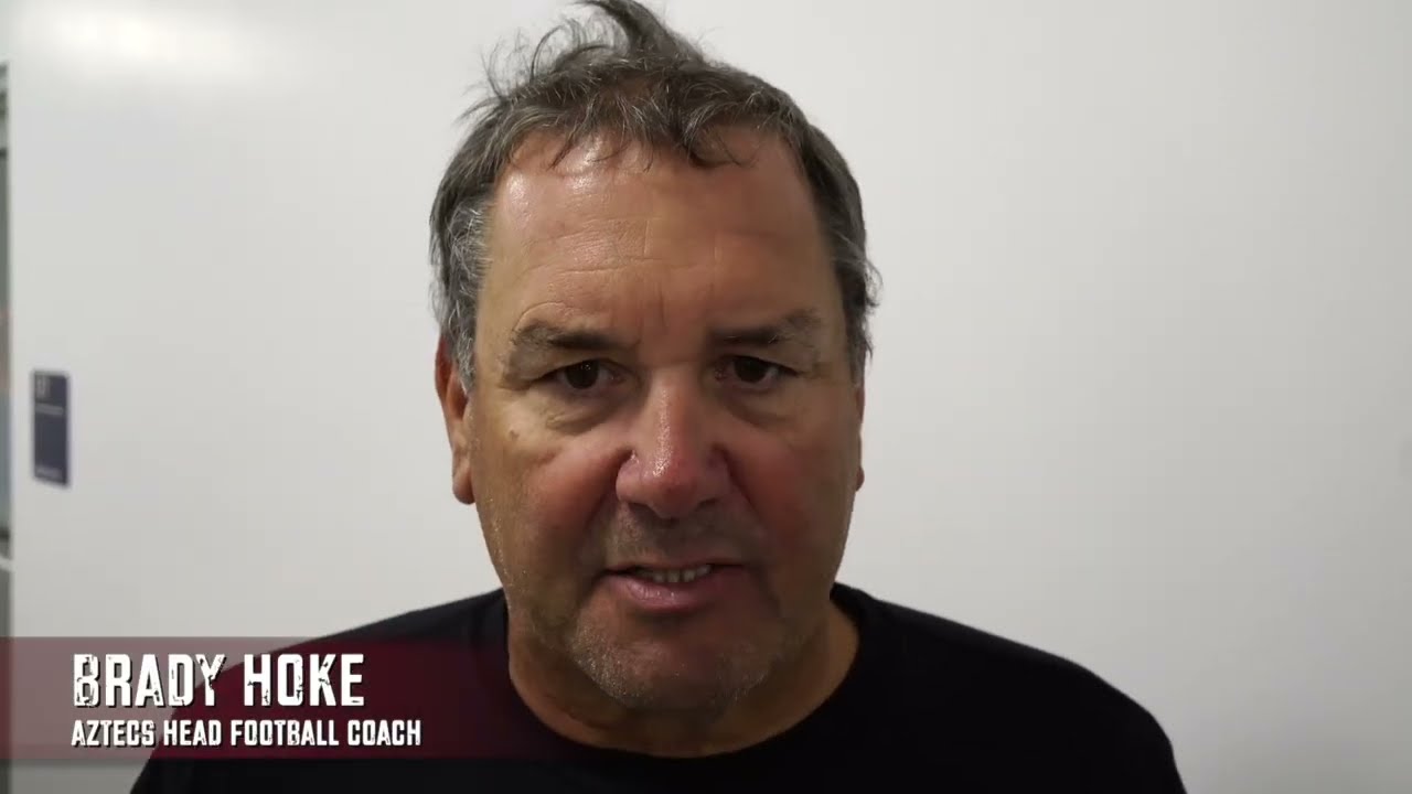 SDSU FOOTBALL: BRADY HOKE POSTGAME vs. BOISE STATE - YouTube