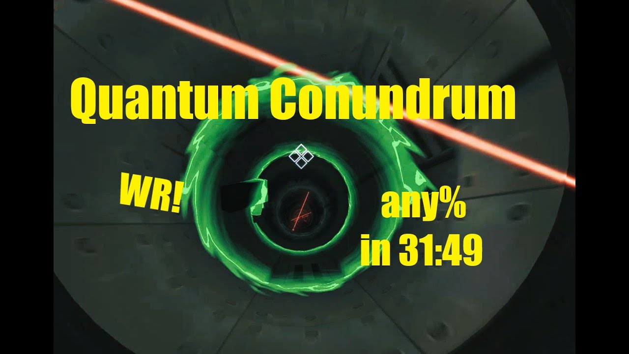 Quantum Conundrum any% speedrun in 31:49 (World Record) - YouTube