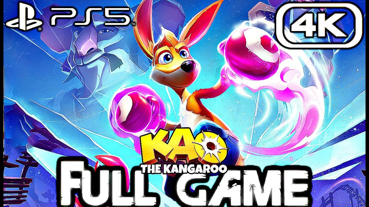 KAO THE KANGAROO PS5 Gameplay Walkthrough FULL GAME (4K 60FPS) No ...
