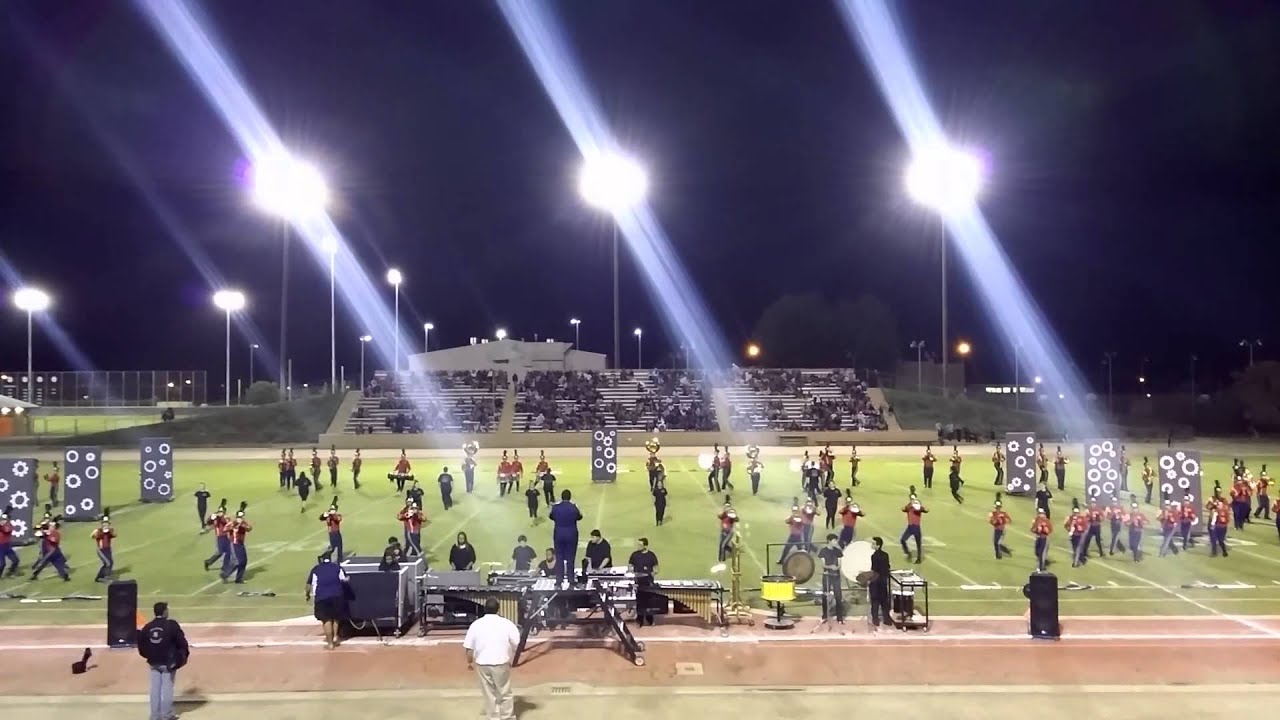 Apache Marching Band And Colorguard 2014 - YouTube