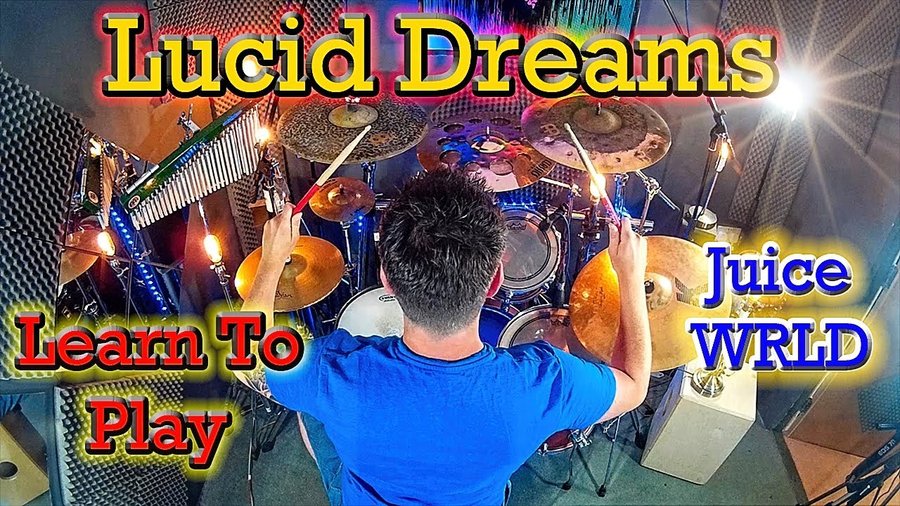 Juice WRLD Lucid Dreams Drum Tutorial Lesson - YouTube