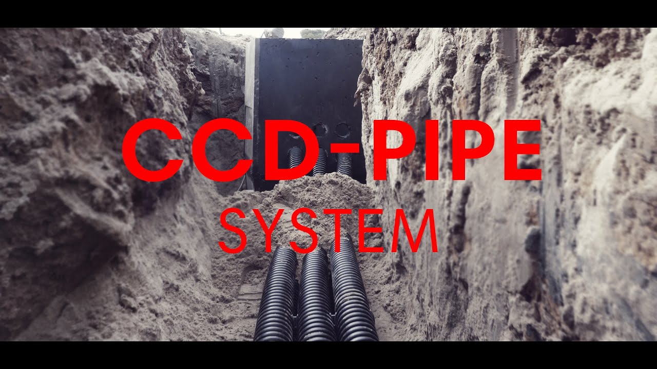 Installing a CCD-Pipe-Based Cable Ducting System in the Field - YouTube