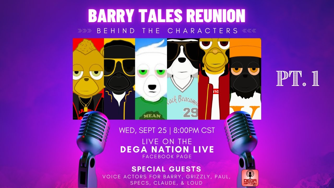 Pt. 1 | The Barry Tales Reunion: Behind The Characters - YouTube