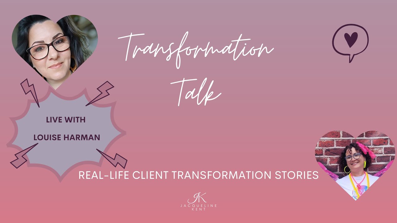 Transformation Talk - live with Louise Harman - YouTube
