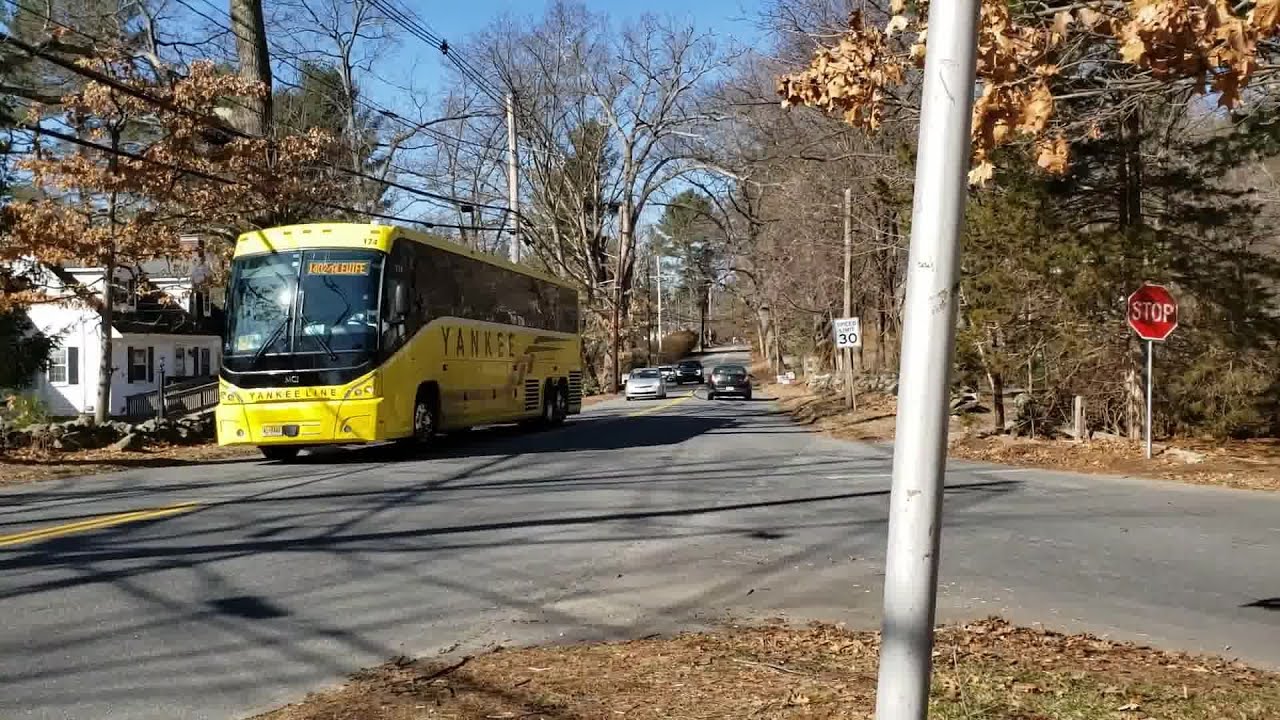 MBTA Shuttle Buses in Acton - YouTube