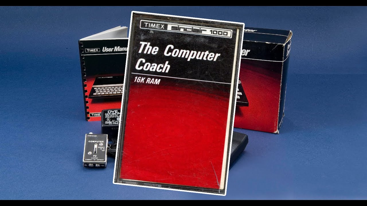 TIMEX Sinclair 1000 The Computer Coach secret message - YouTube