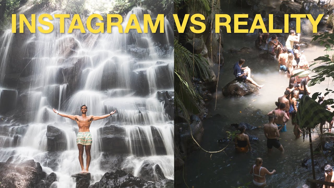 Instagram vs Reality in Bali - YouTube