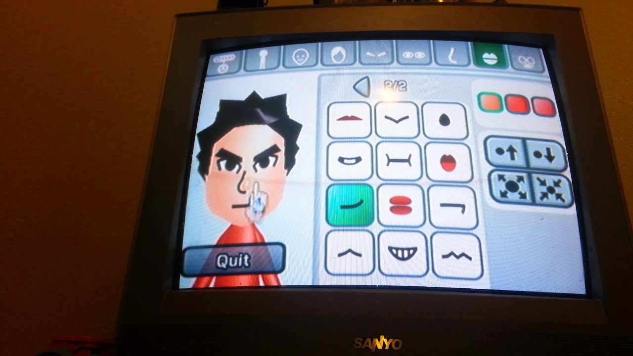 How to make a Vegeta mii - YouTube