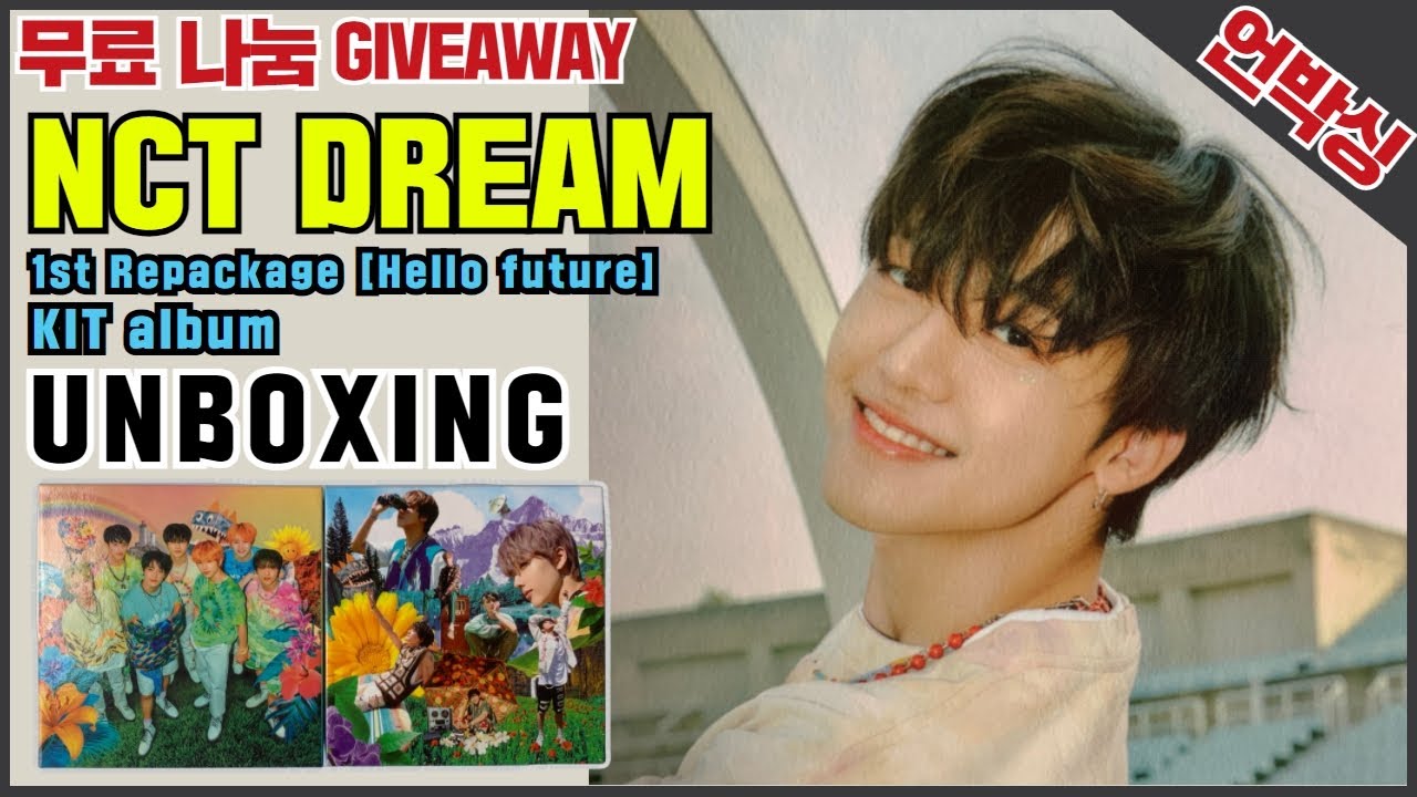 (ENG)[UNBOXING|GIVEAWAY] NCT DREAM 1st repackage [Hello future] KIT ...