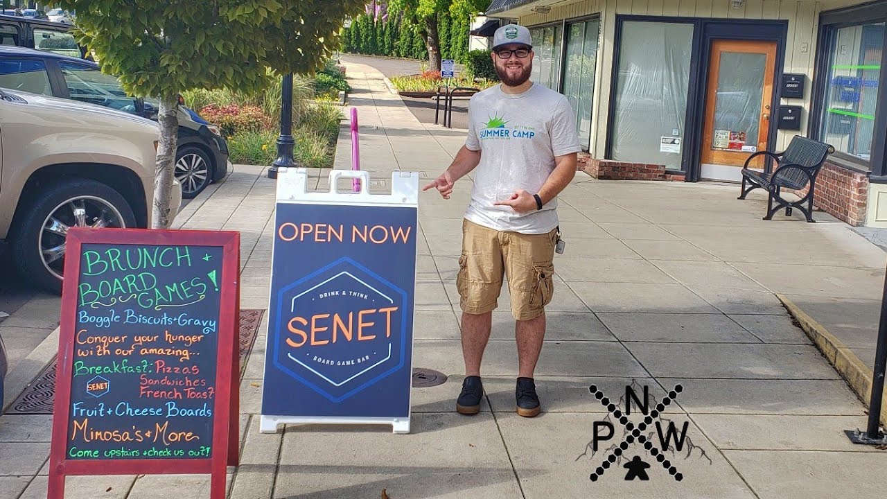 Senet Game Bar Review - YouTube