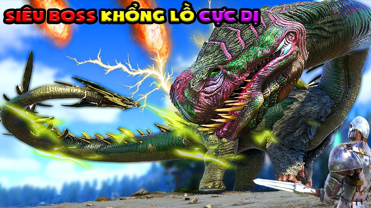 ARK MOD Hybrids #15 ĐẠI CHIẾN SIÊU BOSS MÌNH ĐÃ CÓ SIÊU QUÁI VẬT KHỔNG ...