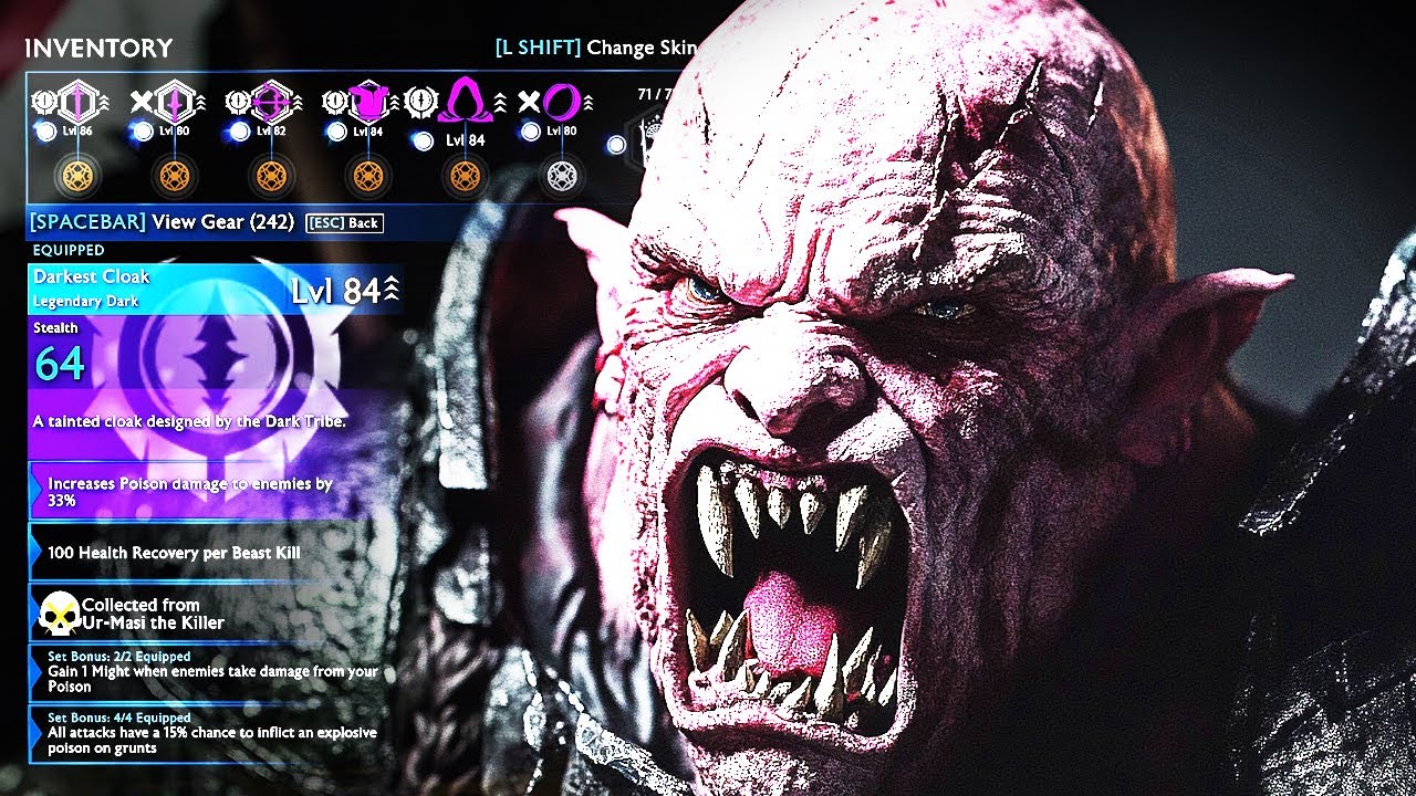 PINK COMMANDER IS THE COOLEST ORC IN MORDOR | SHADOW OF WAR - YouTube