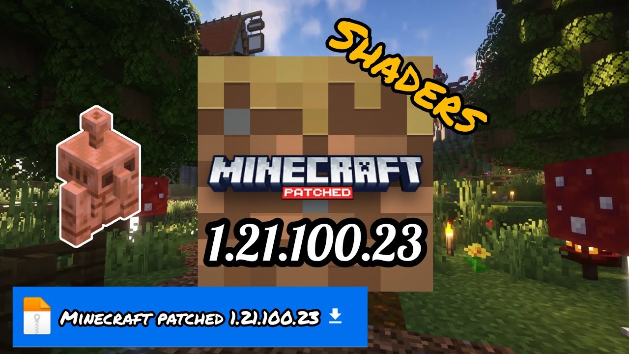 Descarga Minecraft Patched 1.21.100.23 apk para Android Última versión para MCPatch 1.21.100.23 ...