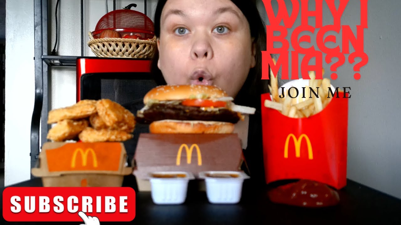 🍔🍟MCDONALDS *DOUBLE DELUXE QPC*NUGGETS & FRIES #mcdonalds , #joinme ...