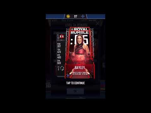WWE SuperCard Bayley Royal Rumble ‘24 Tier Image