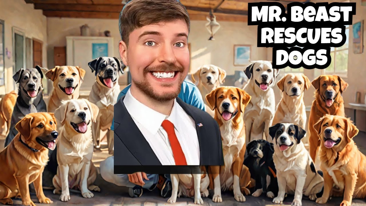INSANE Video Of Mr. Beast Saving Puppies! - YouTube