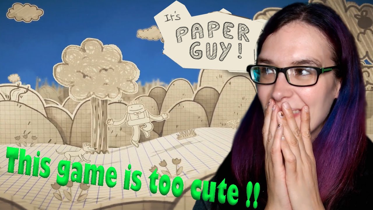 It's Paper guy! | Indie game| full gameplay - YouTube