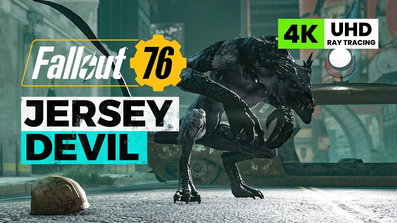Fallout 76 Jersey Devil | Atlantic City Sins of the Father Quest - YouTube