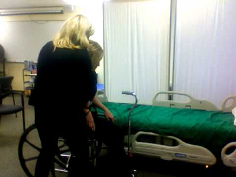 cane transfer pivot - YouTube