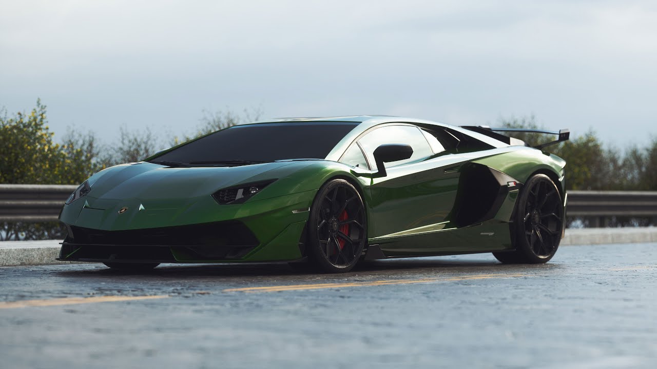 Lamborghini Animation using Driver Master / 3dsmax & Fstorm Engine ...