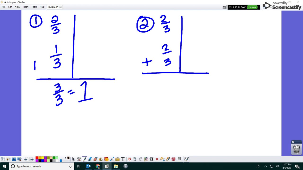Unit 1 Lesson 7: Adding Fractions - YouTube
