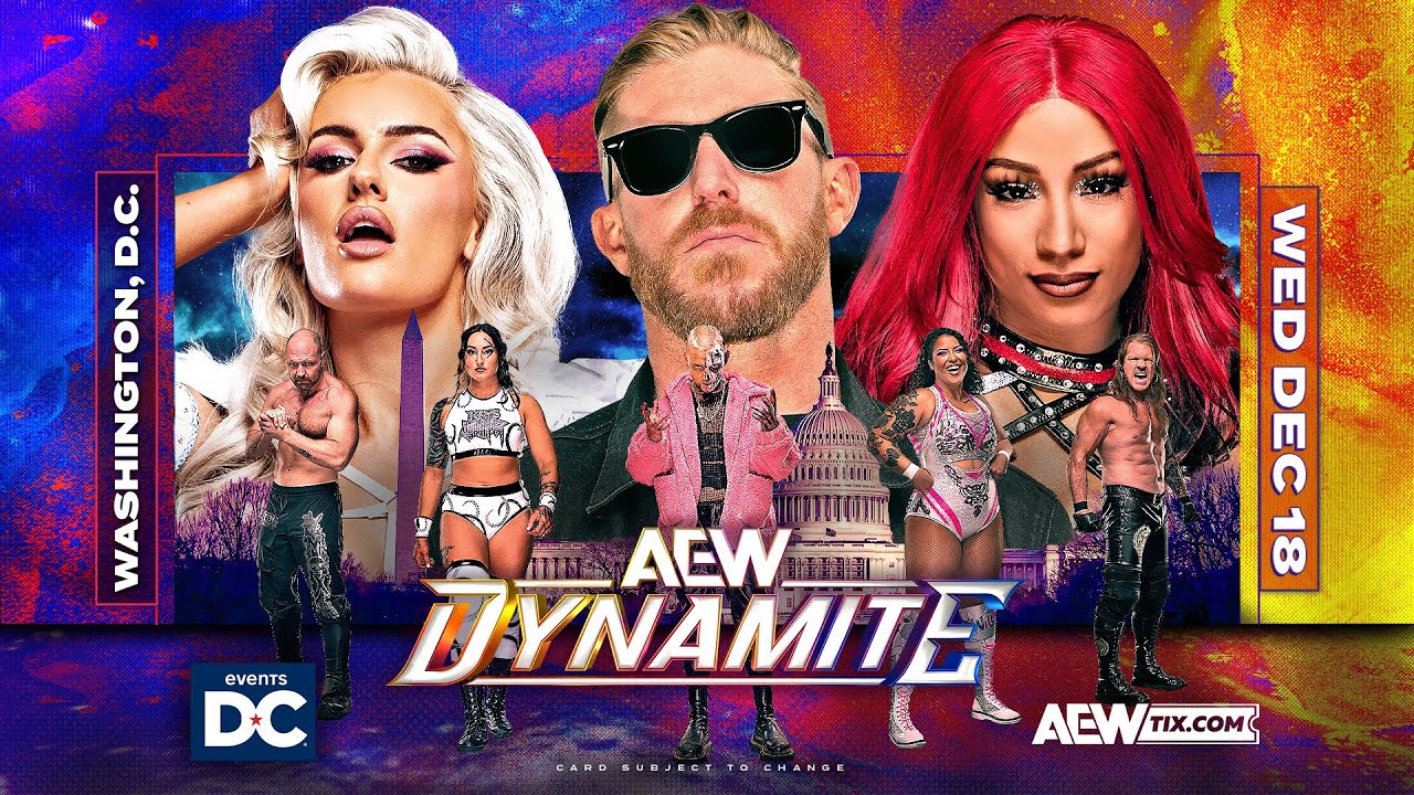TICKETS ON SALE NOW! AEW returns to Washington DC, 12/18! - YouTube